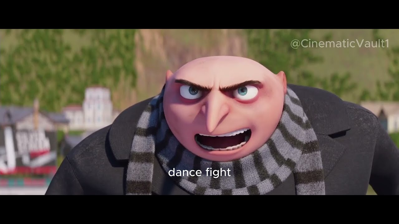 Despicable Me 3 (2017) Epic Bratt & Gru Dance Fight Scene Clip 4K # ...