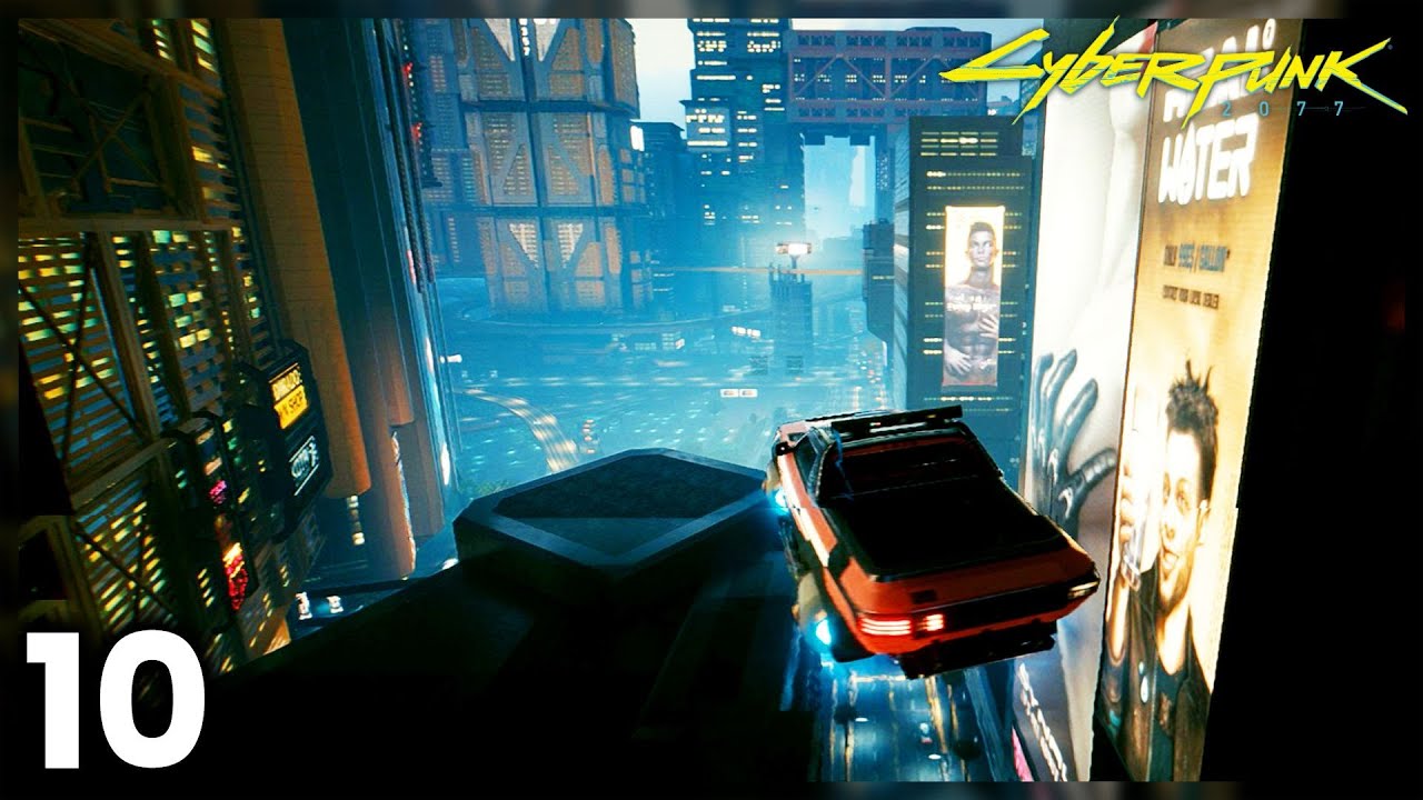 On a des voitures volantes ! - Cyberpunk 2077 | 10 - YouTube