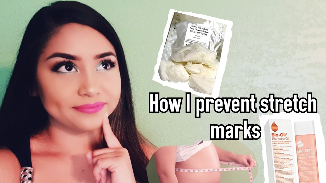 How I prevent stretch marks - YouTube