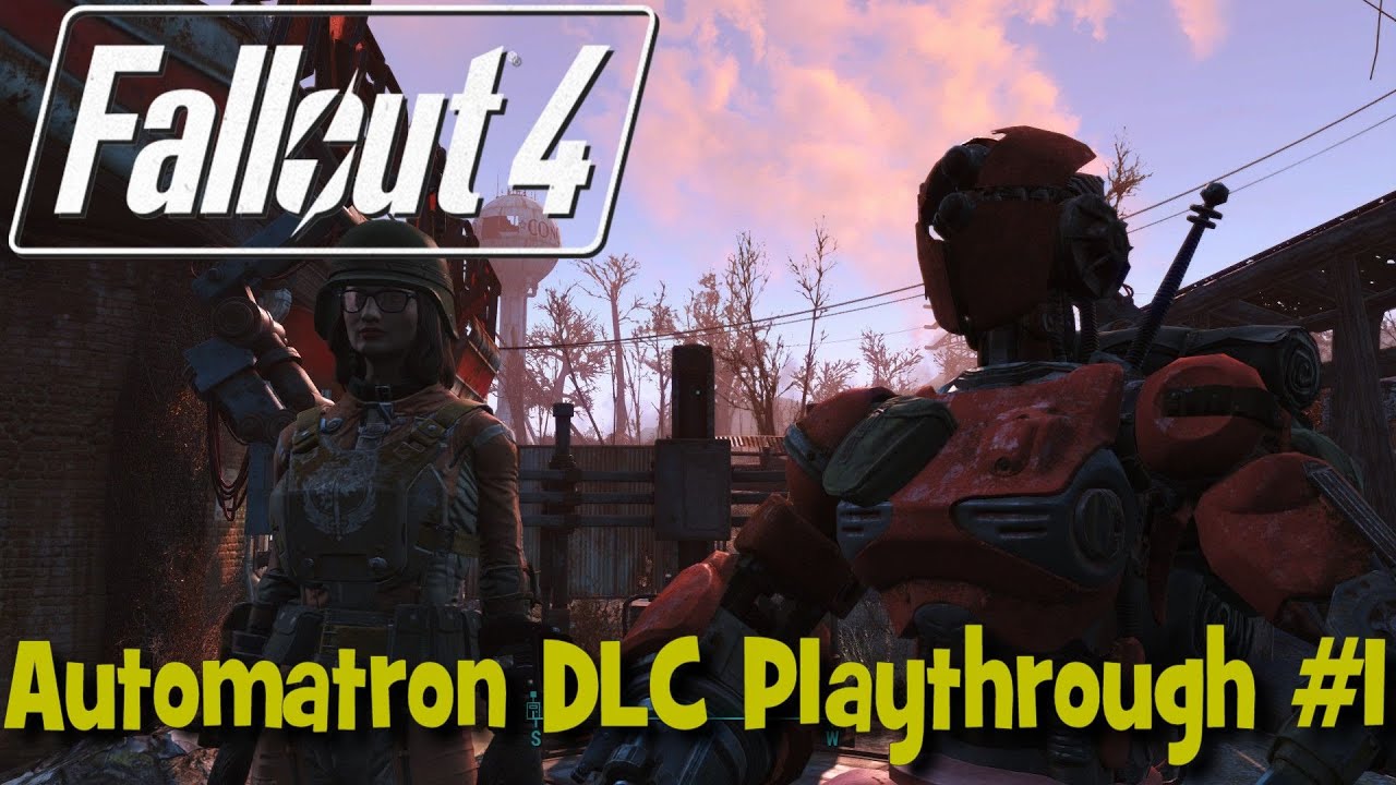 Fallout 4 Automatron DLC | Playthrough Part 1 | 'Ey up, Ada (1080/60 ...