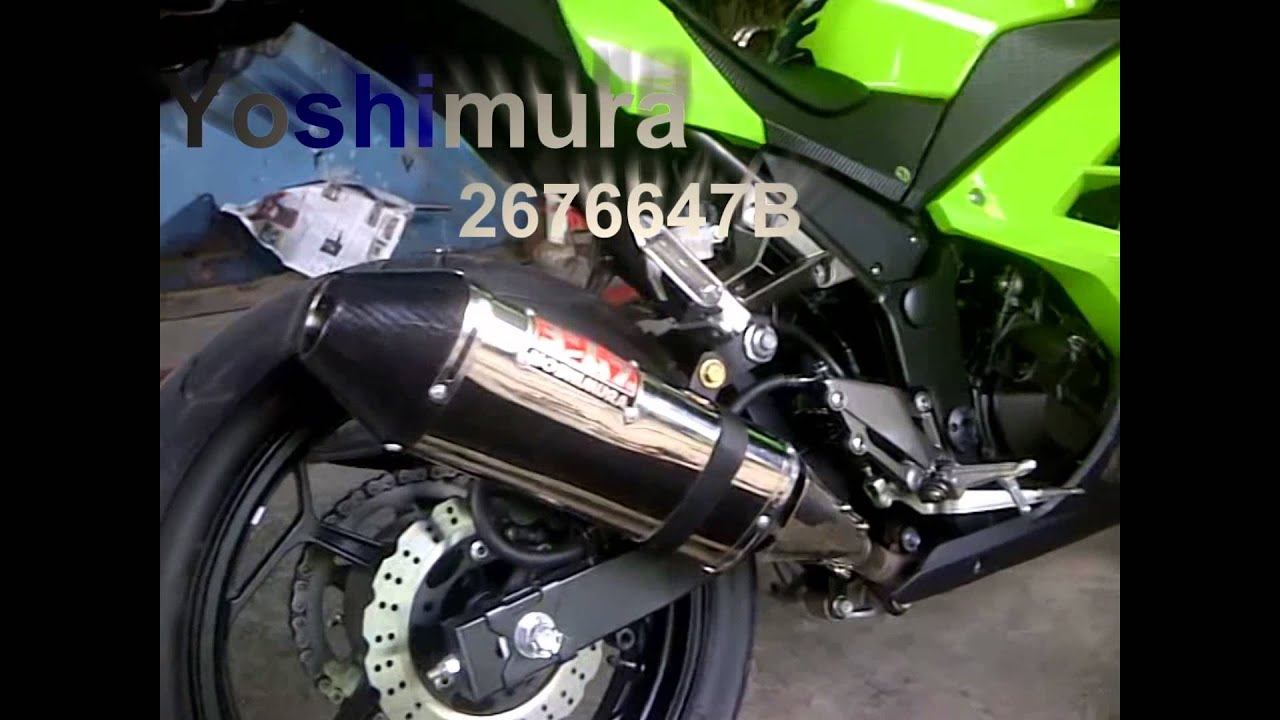 Knalpot Yoshimura custom Ninja 250 Injection. - YouTube