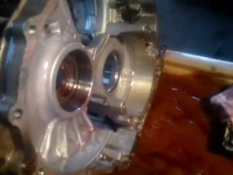 Aisin AW55-50 worn case problem / Vaihteiston kulunut kuori - YouTube