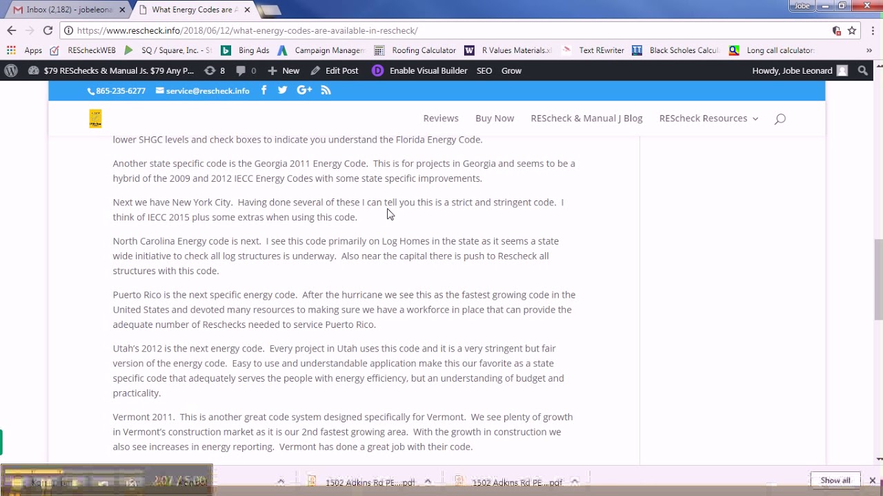 Which Codes Are Available on Rescheck Web and Rescheck Desktop? IECC ...