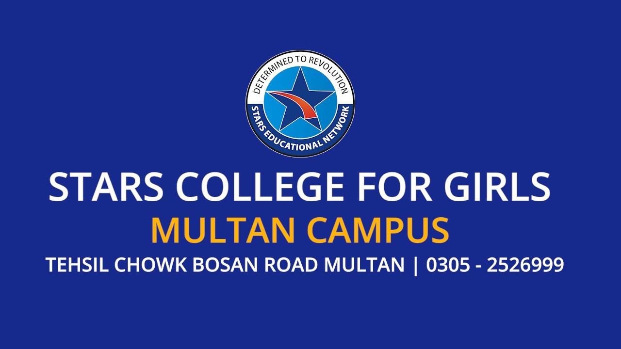 A SHORT PROMO OF STARS COLLEGE MULTAN CAMPUS JOURNEY 2022 | STARS ...
