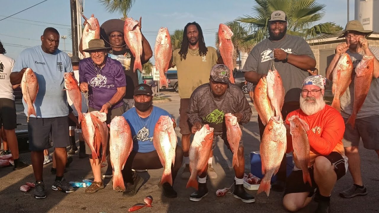 12 hr Deep Sea Red Snapper Trip With the Bait Slinger! Galveston Party ...