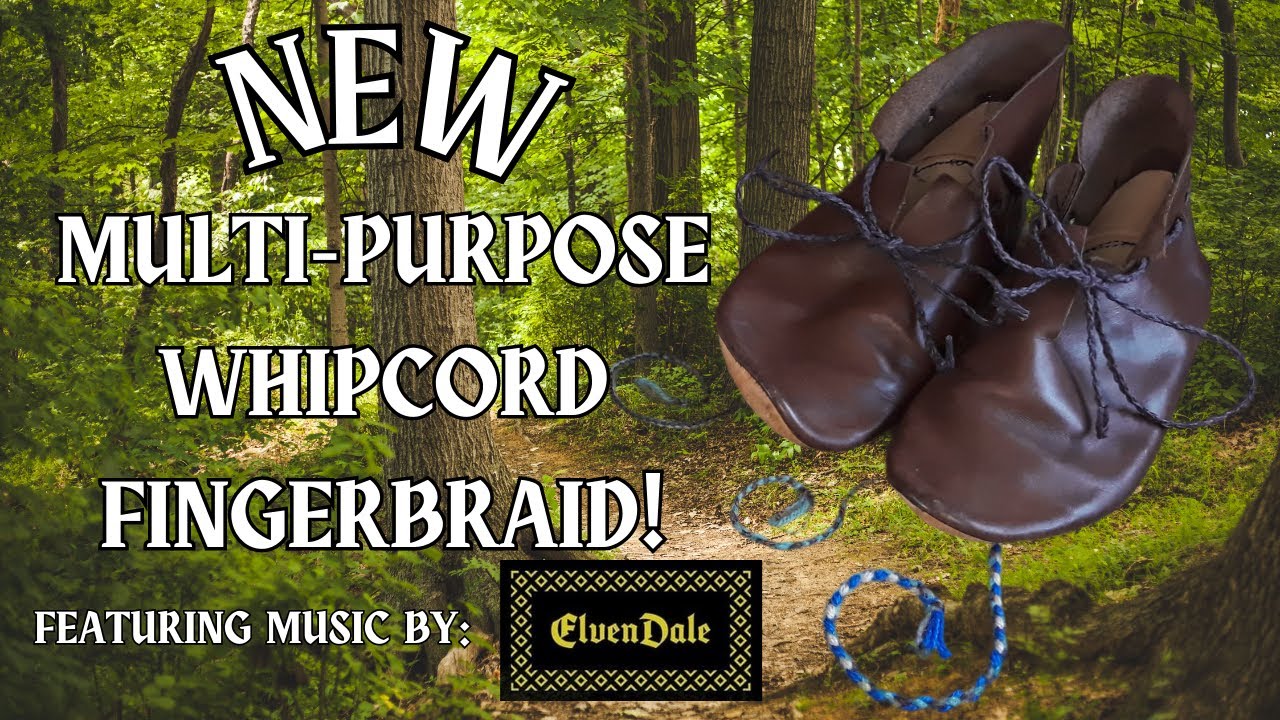 Make a SIMPLE (and TOUGH!) 4-Strand Braid with EYELETS!- FOUR Ways with ...