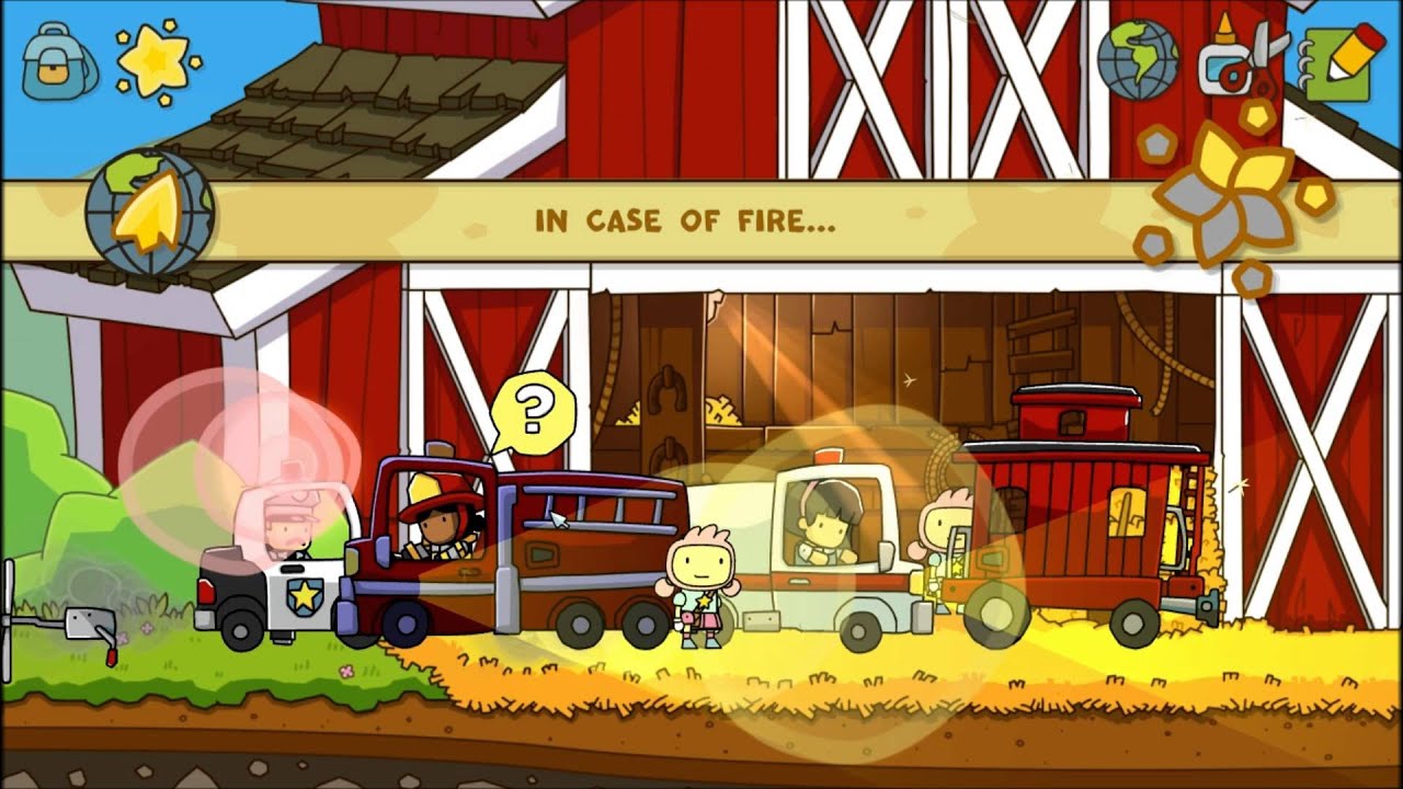 Lets Play Scribblenauts Unlimited Episode 41 (Bonus #3 - Vehicles ...