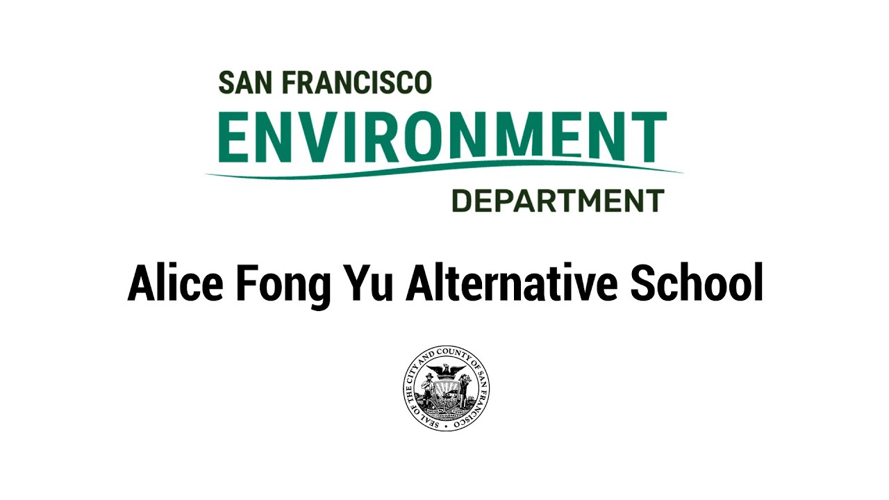 Environment Summit 2025 Alice Fong Yu Alternative School Garden - YouTube