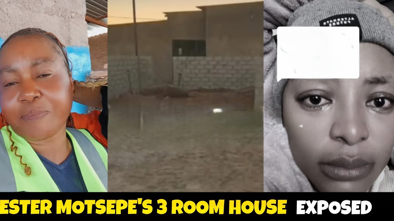 Makhelwane exposes Ester Motsepe 's 3Room house | Ester Motsepe house ...