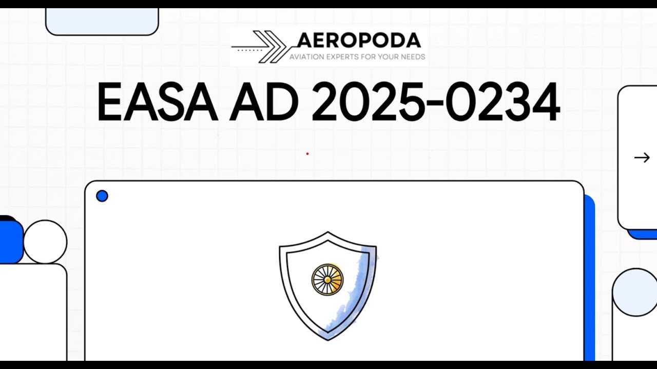 EASA AD 2025-0234 – Engine Fire Switch Risk: Mandatory Inspection on ...
