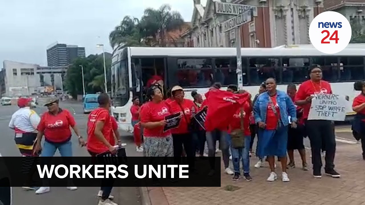 WATCH | Hospital union holds public wage protests, as PSA strike kicks ...