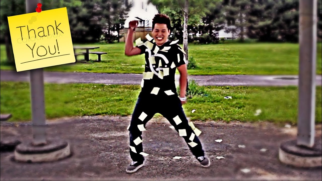 POST-IT NOTES CHALLENGE! - YouTube