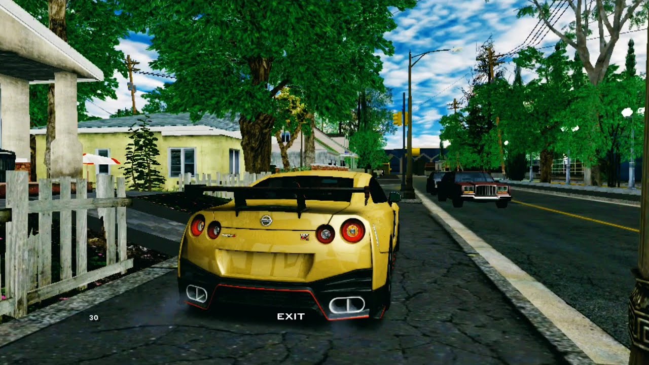 [ REVIEW ] GTA SA Nissan GTR Nismo HQ Car Mod Android - YouTube