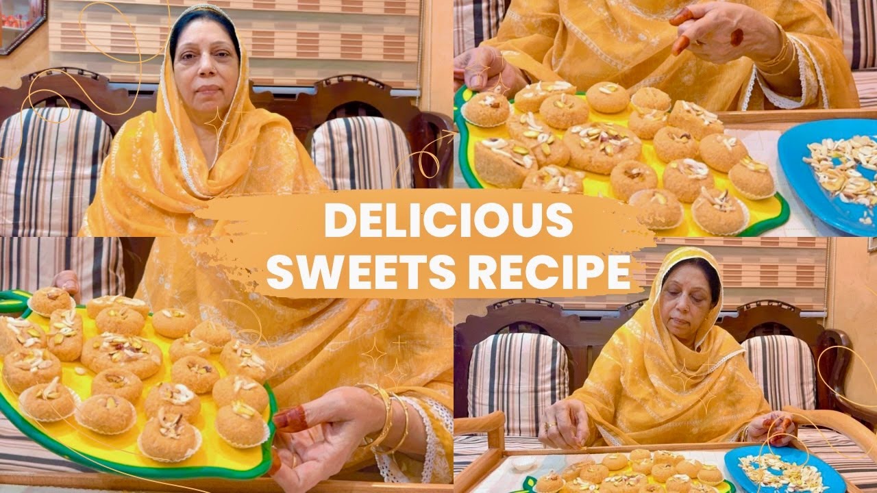 Delicious Home Made Sweets Recipe :) - YouTube