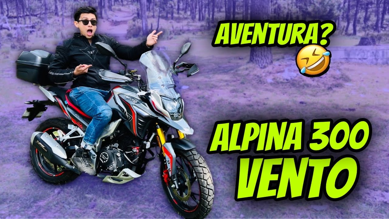 Alpina 300 | Moto de aventura a costo increíble! 57,000 pesos por tanta ...