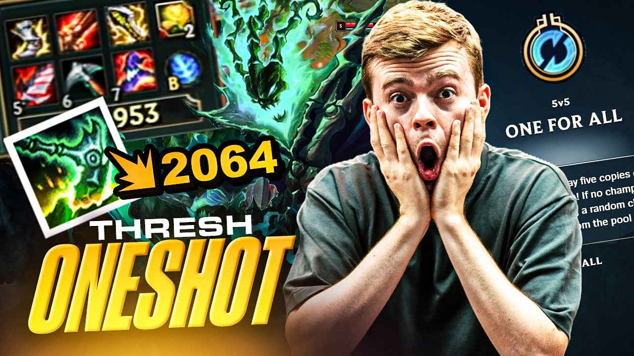THRESH ONE SHOT EN ONE FOR ALL - YouTube