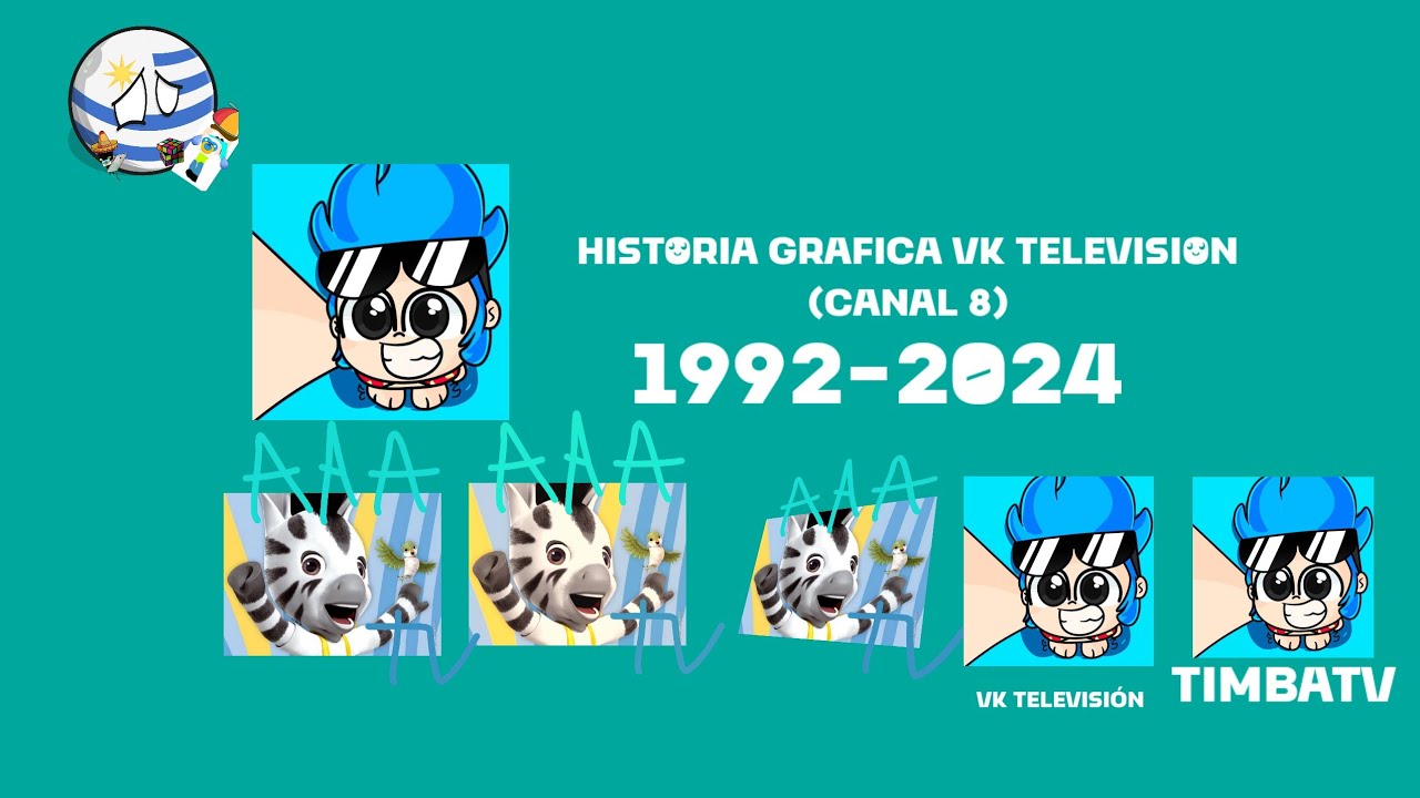 HISTORIA DE LOS LOGOS DE TIMBA VK TV 1992-2024 - YouTube