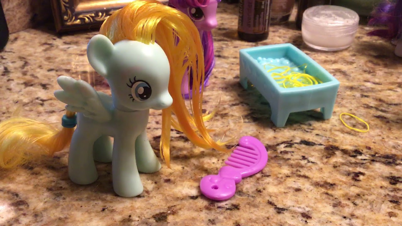 MLP hairstyle tutorial how to style Helia or Twilight - YouTube