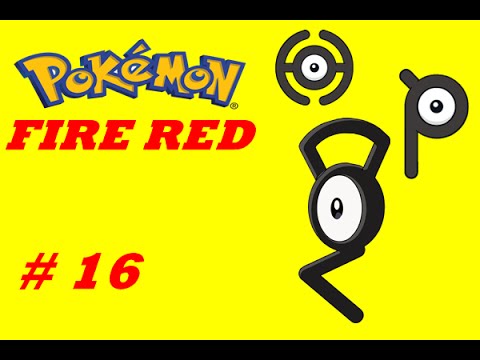 Pokémon Fire Red # 16.Misterio dos Unowns - YouTube