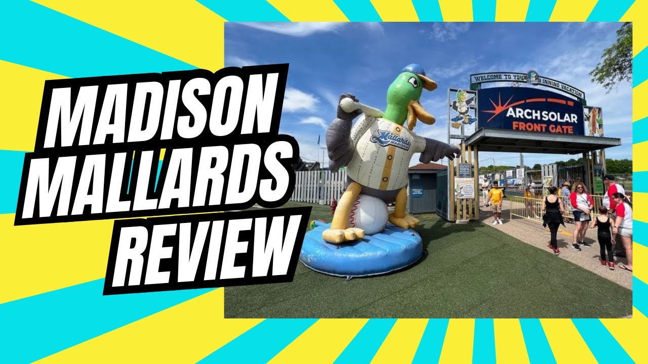 Best Ballparks ⚾ Warner Park ⚾ Madison Mallards Review - YouTube