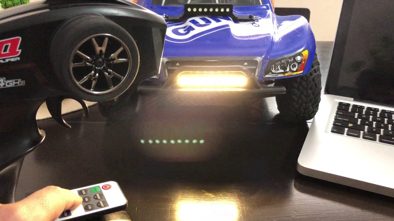 Testing Remote Control on Traxxas Slash with Warm Front Bumper RPM ...