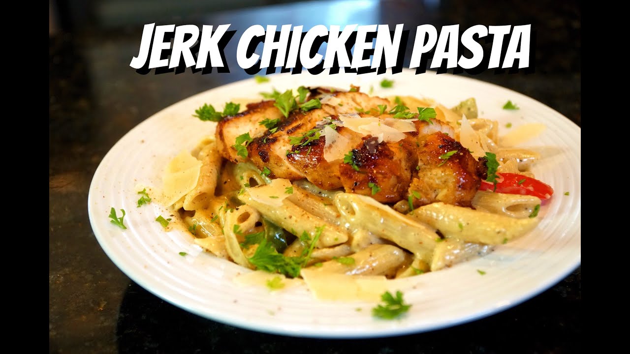 How To Make Jerk Chicken Pasta - Easy Rasta Pasta Recipe # ...