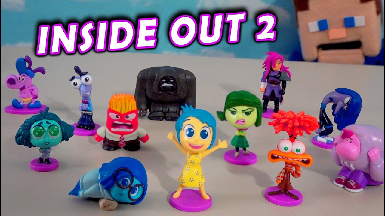 Inside Out 2 MOVIE TOYS!! Just Play Blind FULL SET Collection Unboxing ...