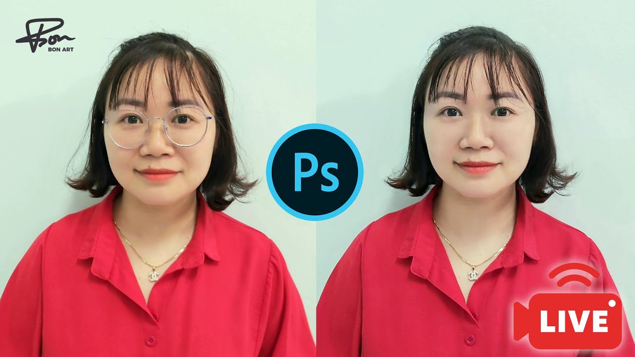🔴live Photoshop Chỉnh ảnh Bonart Youtube 