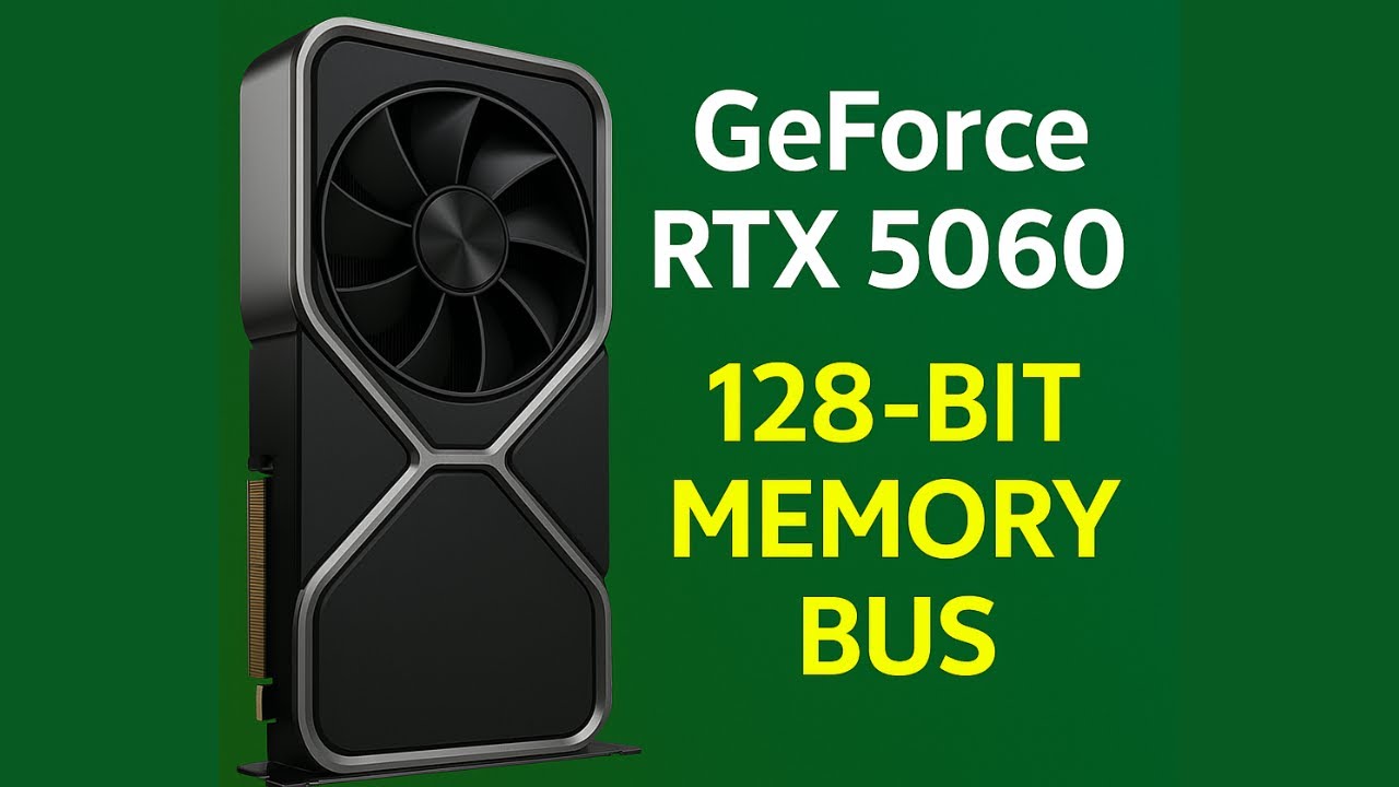 GeForce RTX 5060 Series Might Use 128-bit Memory Bus Leaked ! - YouTube