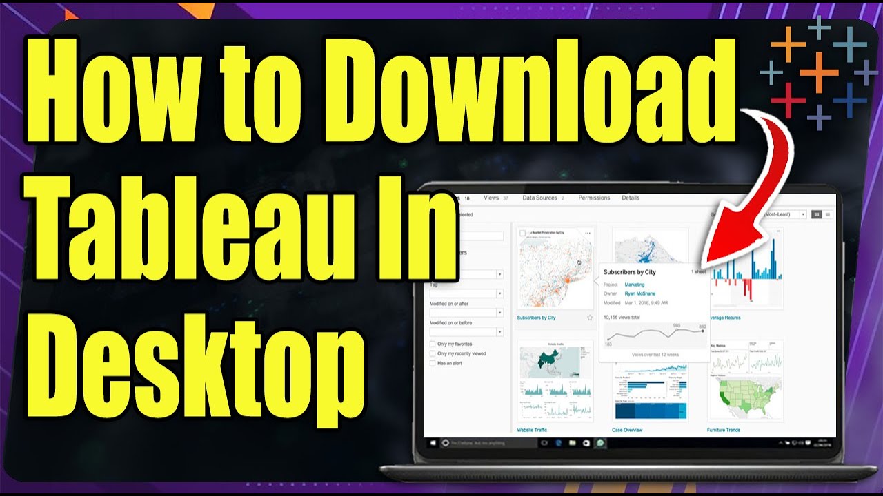 How to Download Tableau Desktop - YouTube