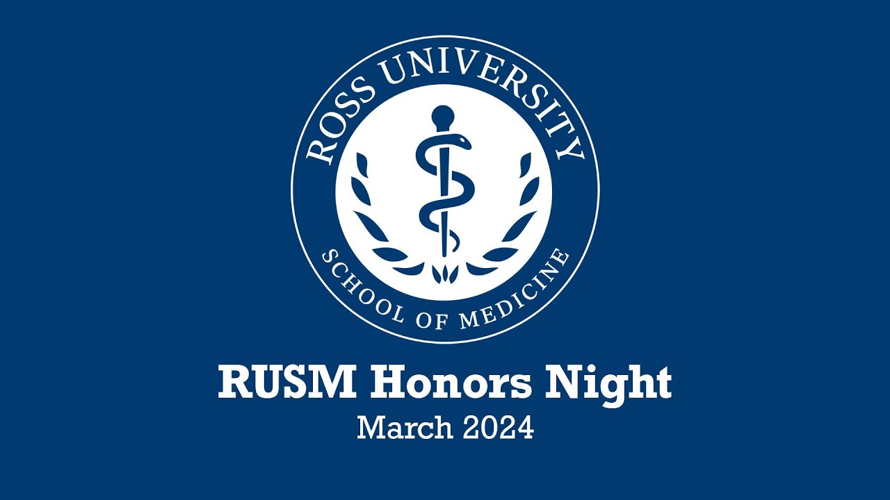 RUSM Honors Night - March 2024 - YouTube