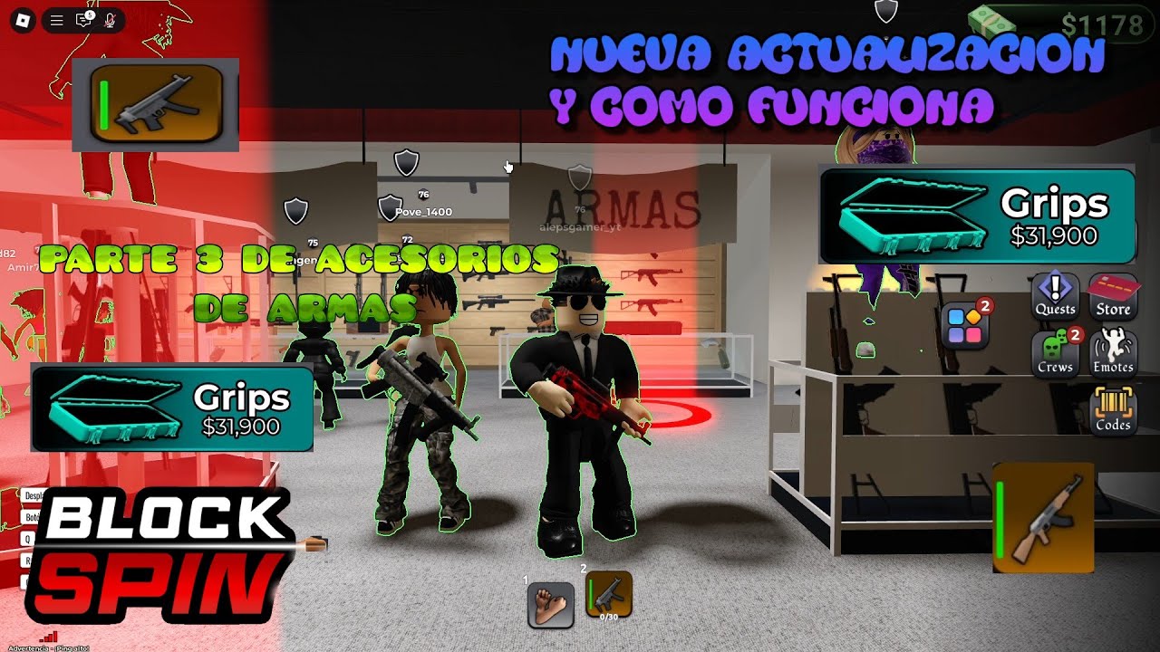 🔥BLOCK SPIN🔥NUEVA ACTUALIZACION Y COMO FUNCIONA👀💀 - YouTube