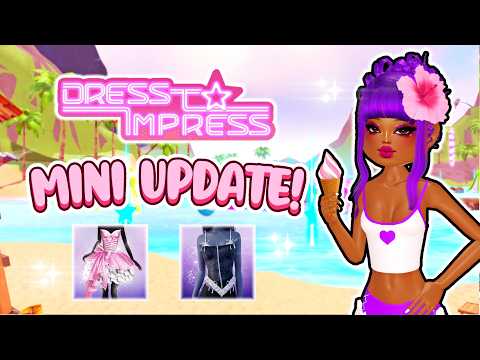 *UPDATE* NEW DRESS TO IMPRESS REWORKS & MINIGAME! (Roblox)