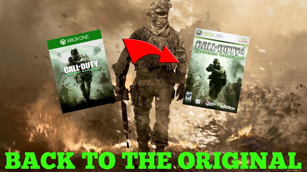 BACK TO THE ORIGINAL MODERN WARFARE!! (Cod 4) - YouTube
