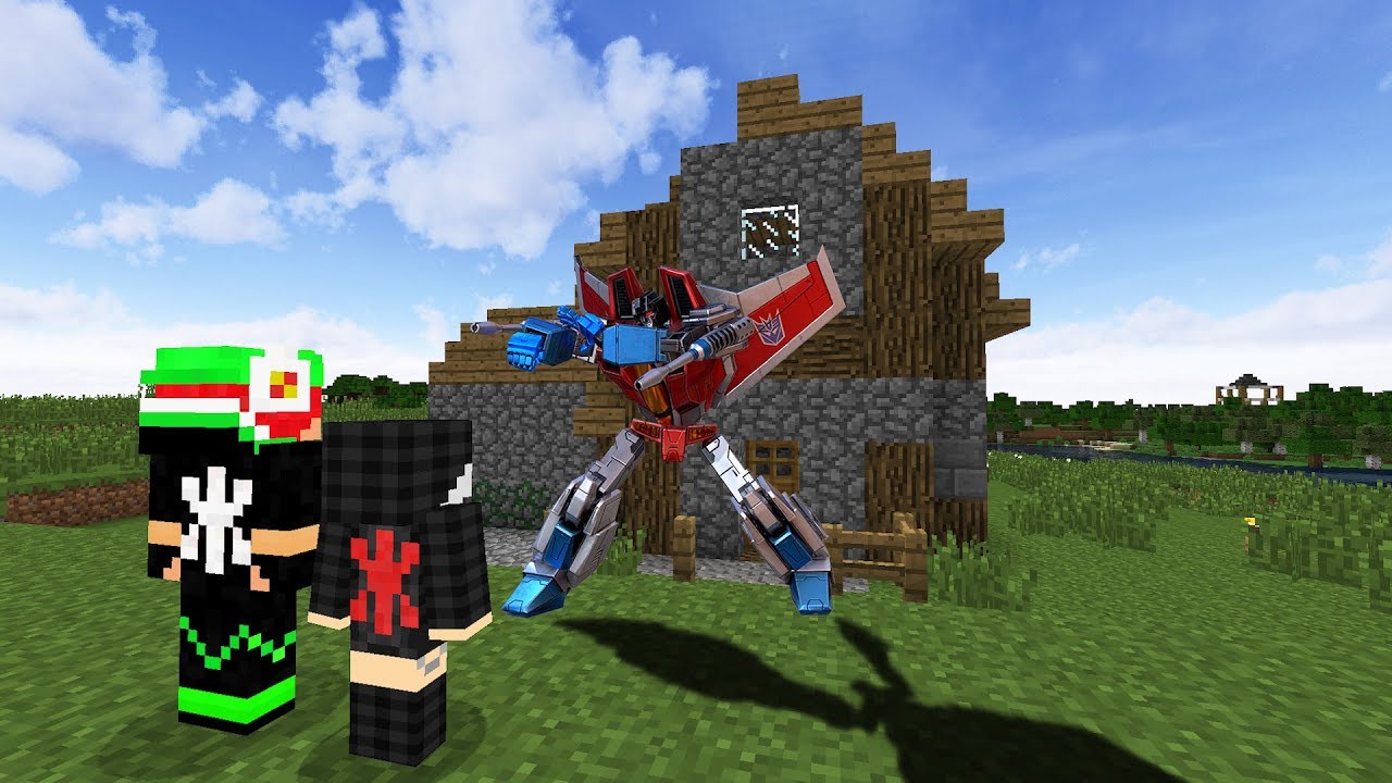 O ULTRA TRANSFORMERS E AMIGOS PROTEGE NOVA BASE NO MINECRAFT MISTÉRIOS ...