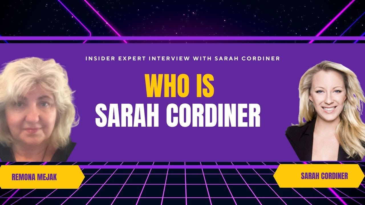 Who is Sarah Cordiner? - YouTube