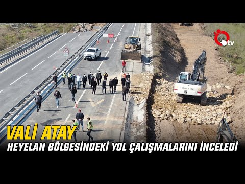 SERVİS YOLU YAPIMINA BAŞLANDI