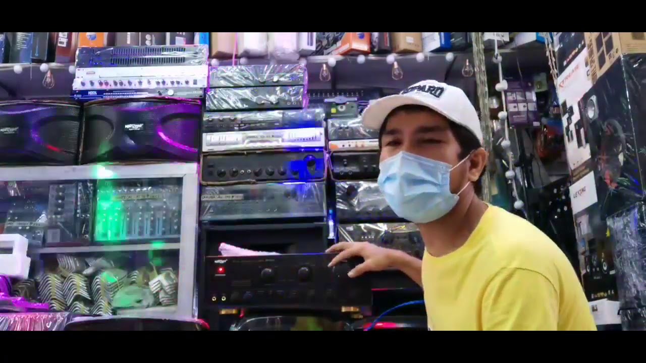 New MoDEL 502C(KONZERT KARAOKE AMPLIFIER) TESting by gmaudiowork - YouTube