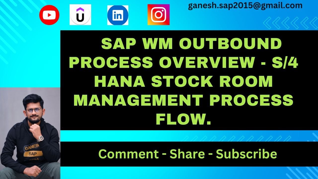 SAP WM Outbound Process overview - S/4 HANA Stock Room Management ...