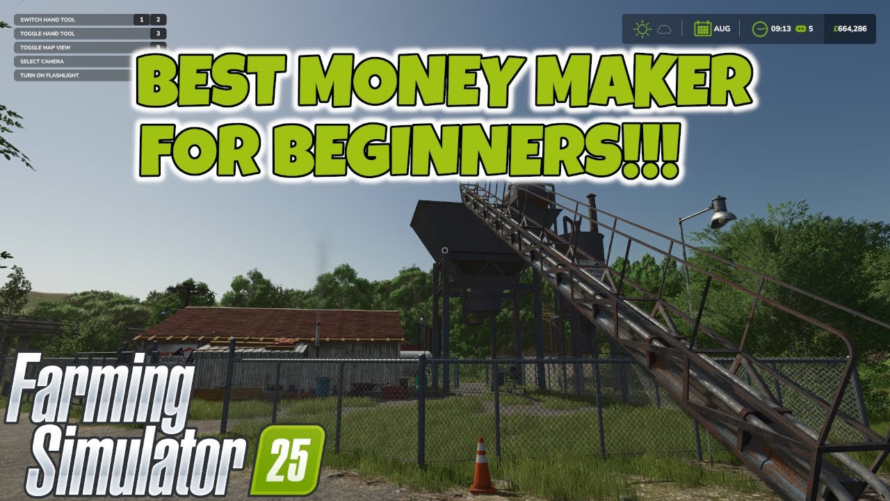 Farming Simulator 25 | TWO BEST MONEY MAKERS FOR BEGINNERS!!! - YouTube