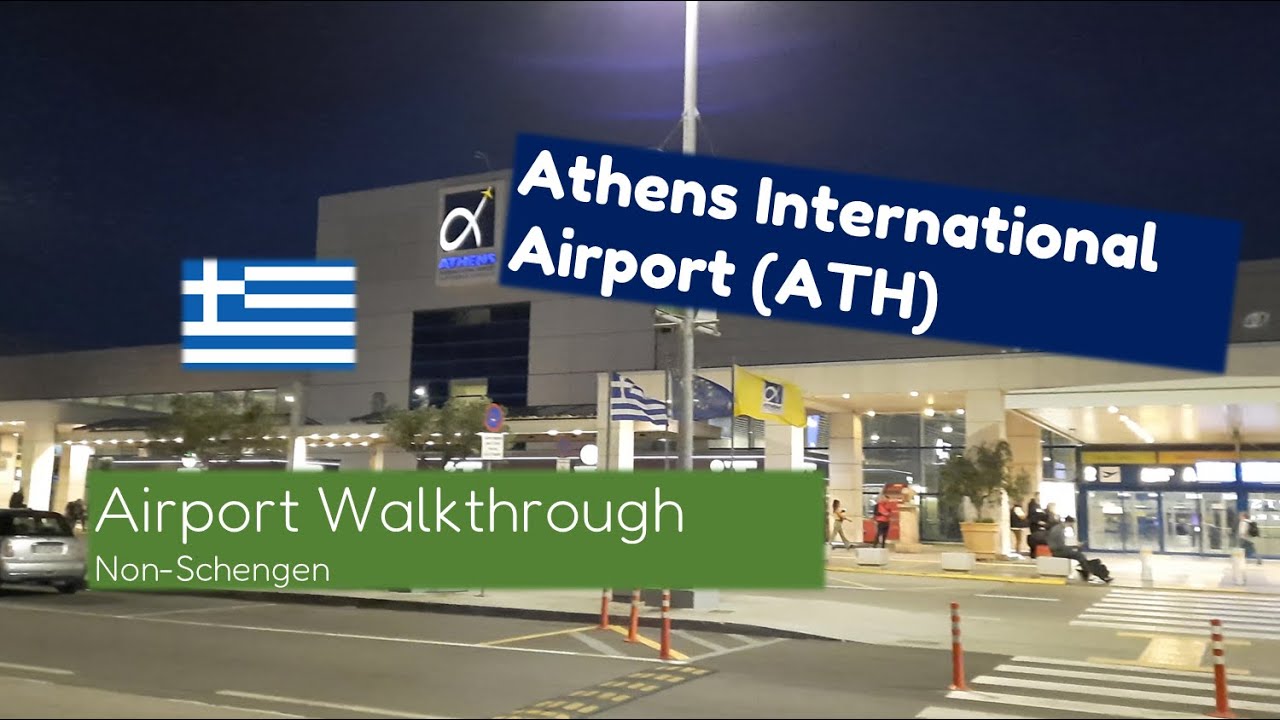 ATHENS AIRPORT Walkthrough (ATH) | Departures | Arrivals | Walking Tour ...