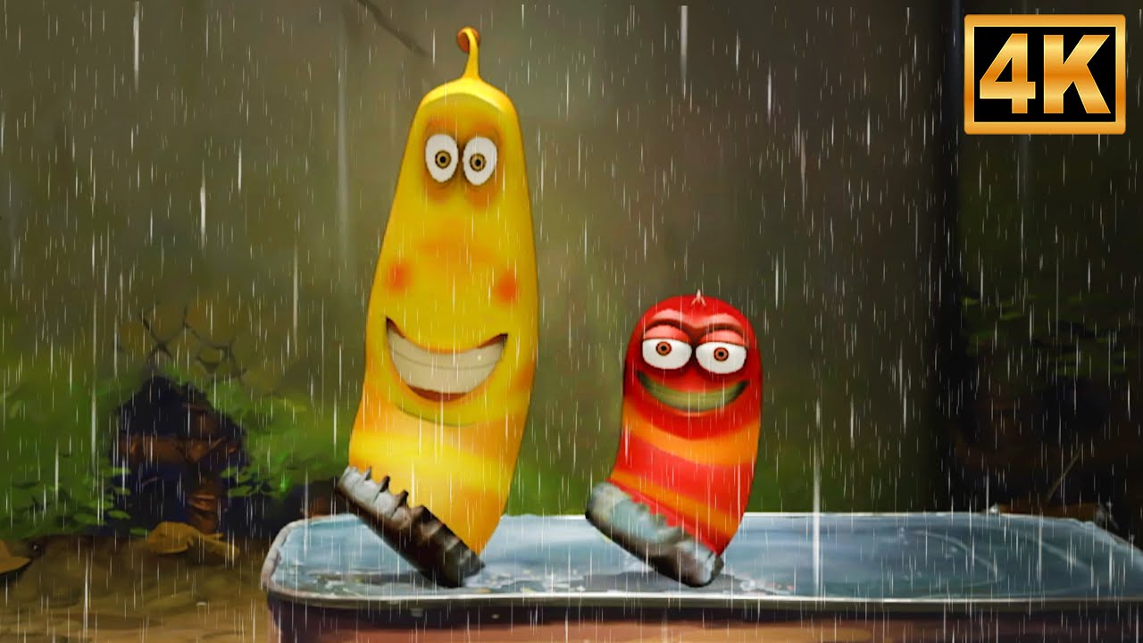 Larva Dancing in the Rain – Funny Cartoon Ep 3 - YouTube