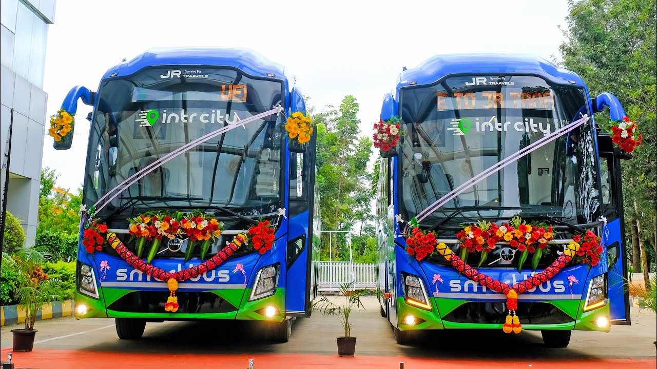 🇮🇳 India’s First | IntrCity SmartBus Volvo B8R 9600 SLX | Owned by JR ...