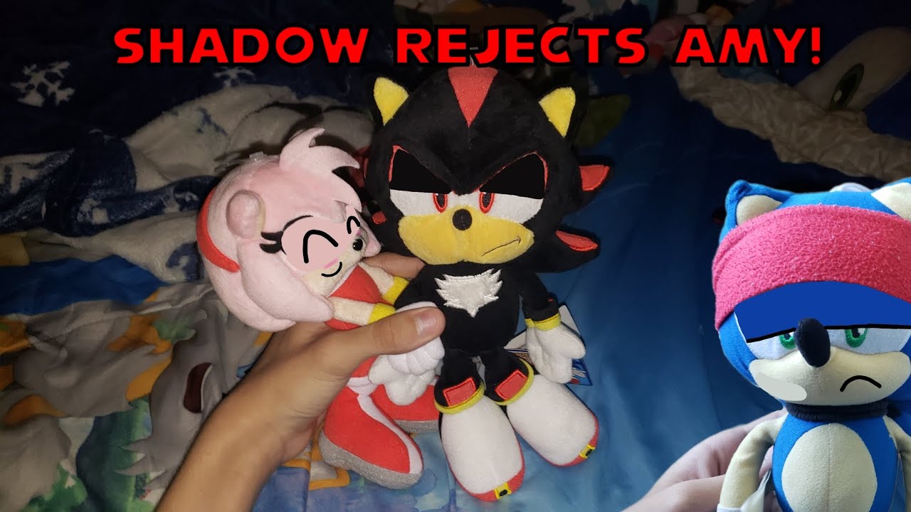 Shadow Rejects Amy Scene! (RosyTheRascal15 Plush Recreation!) 🖤💖 - YouTube