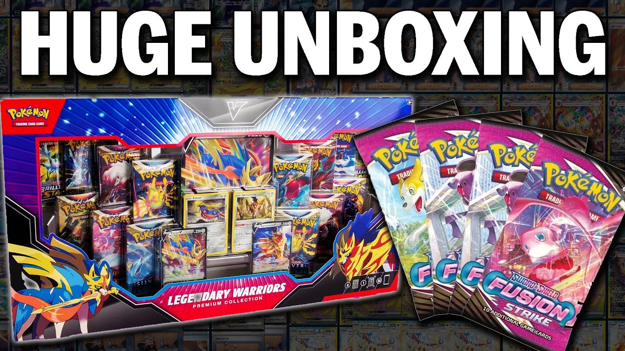 Unboxing Pokemon's BIGGEST Premium Box EVER! - (Pokémon Legendary ...