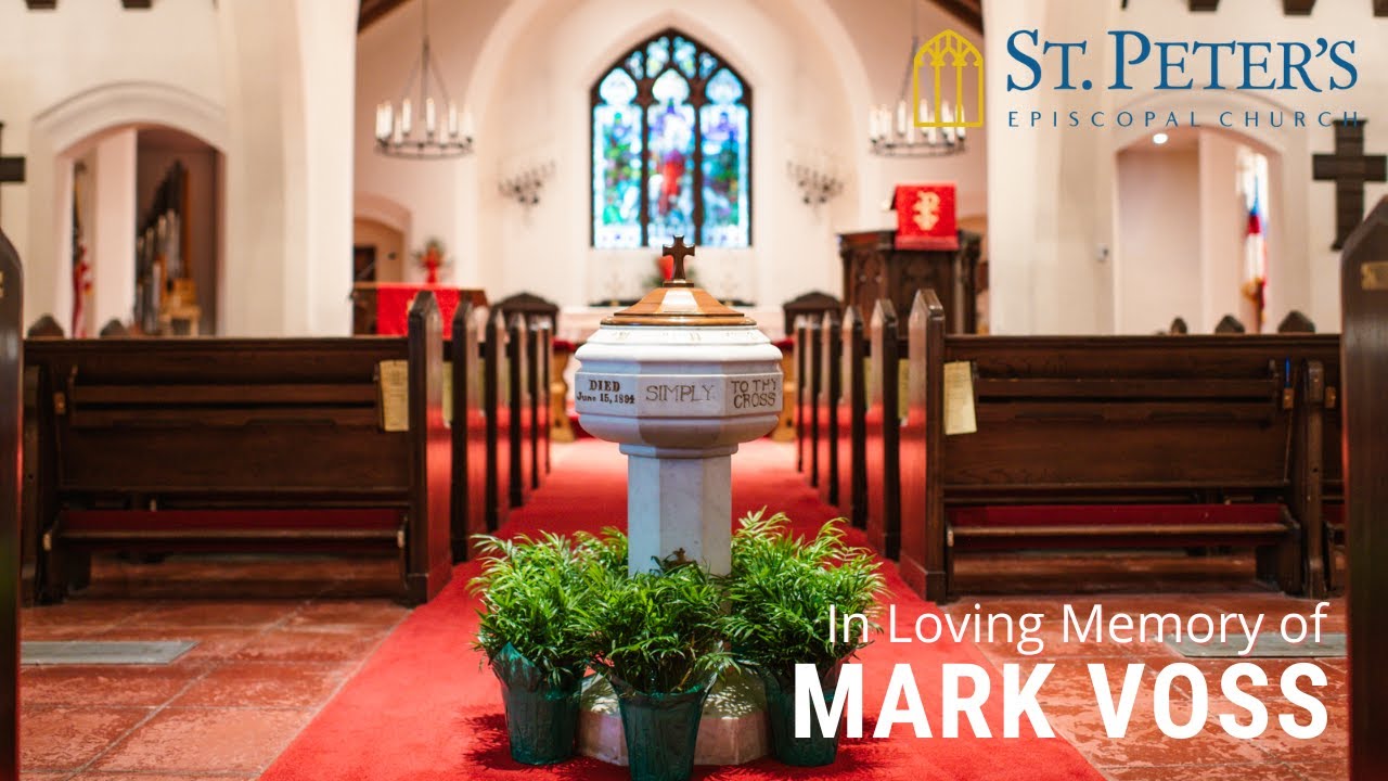 In Memory of Mark Voss [April 10 - 10AM] - YouTube