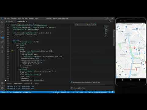 Flutter UI Challenge Google maps Bolt [1-3] - YouTube