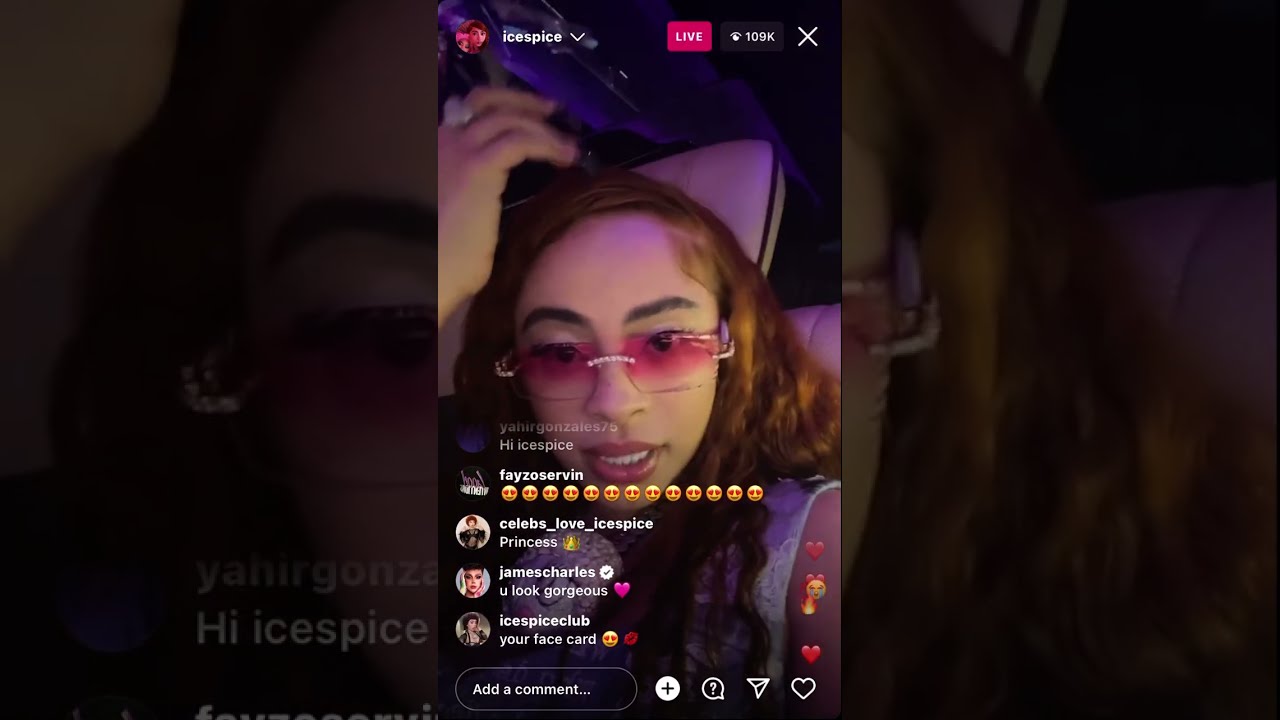 ICE SPICE IG LIVE [*NEW*] Realtime YouTube Live View Counter 🔥 ...