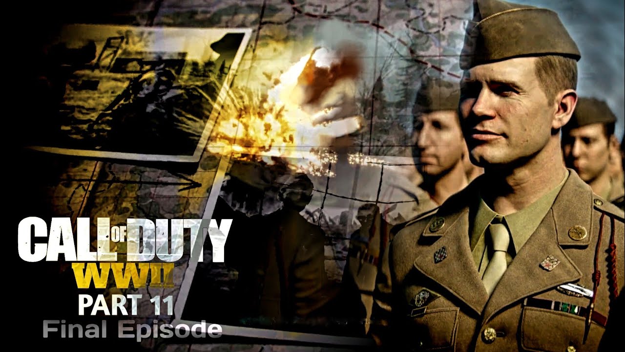 CALL OF DUTY WW2 ENDING / FINAL CAMPAIGN MISSION - Walkthrough Gameplay ...