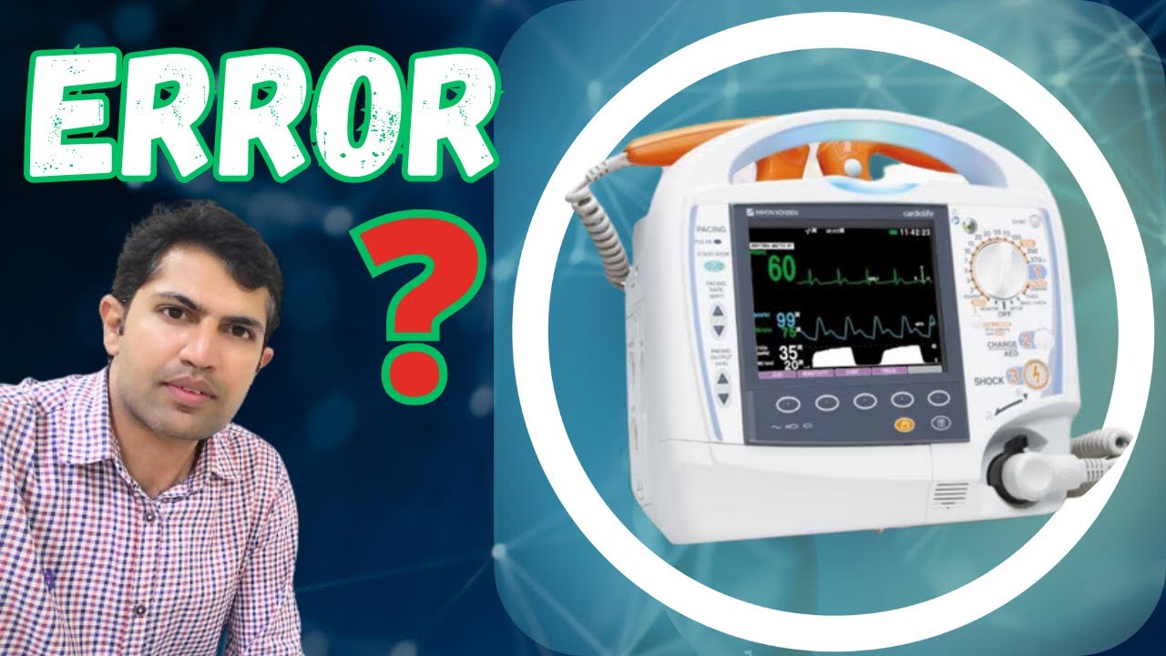 Troubleshooting of defibrillator💖 | Nihon Khoden Tec 5621 - YouTube